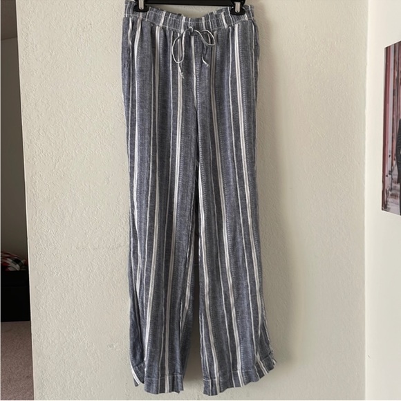 Briggs New York | Pants & Jumpsuits | Briggs Linen Blend Wide Leg Pant ...